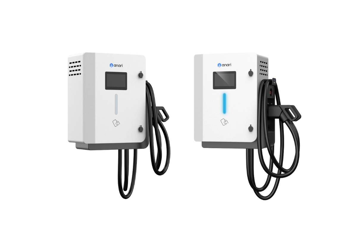 20-40kW Single/Dual Gun Wallbox EV Rapid Charger - Anari