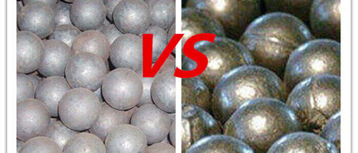 Comparison of casting grinding media balls & forged steel balls
