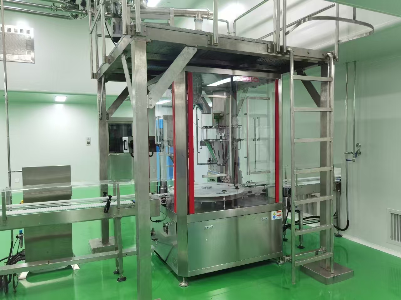 High Precision Double Head Auger Filler Powder Filling Machine For ...