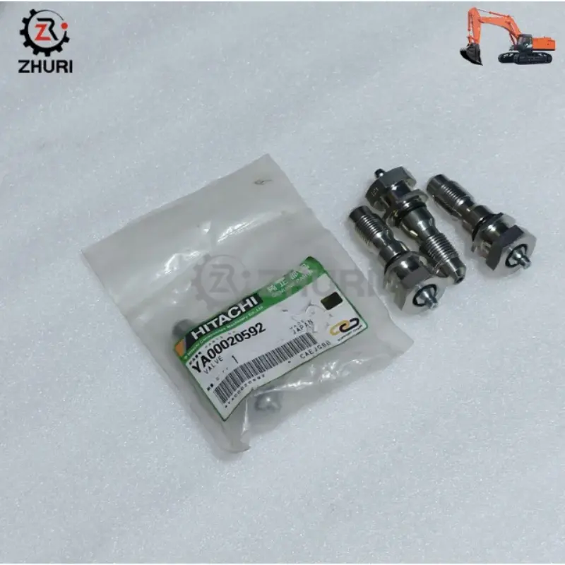 High Quality YA00020592 Grease Check Valve for Excavator Parts - ZhuRi